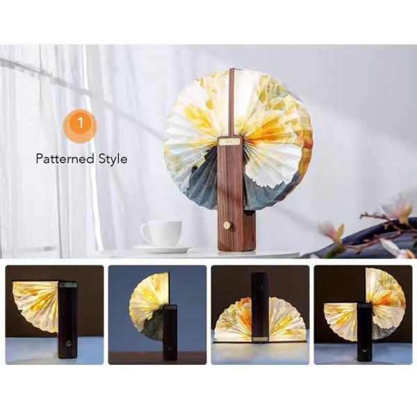 Quality Printable LED Origami Table Lamp Paper Lights Eco Friendly for sale