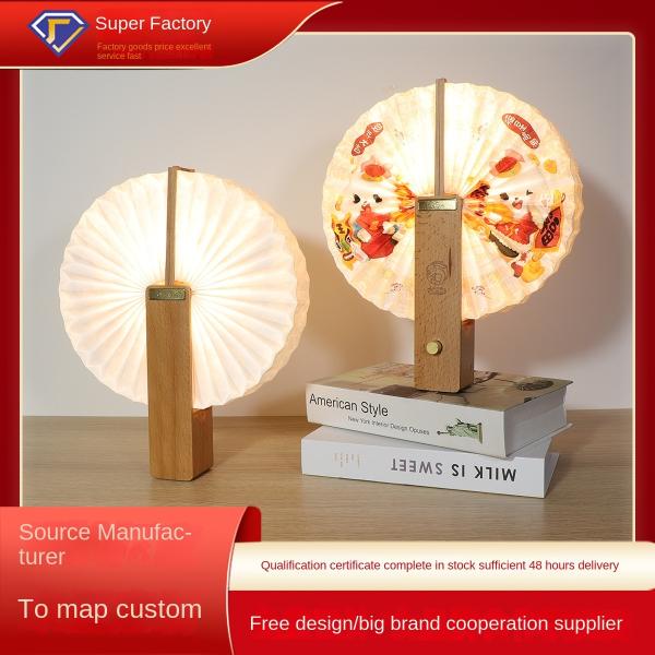 Quality Printable LED Origami Table Lamp Paper Lights Eco Friendly for sale