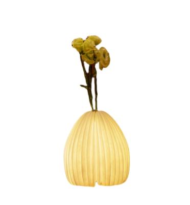 China Modern E26 LED Rechargeable Folded Mushroom Paper Lamp Handmade for sale