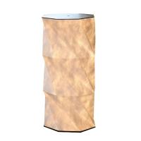 Quality Battery Powered Tall Paper Origami Floor Lamp Folding Customized Pattern for sale