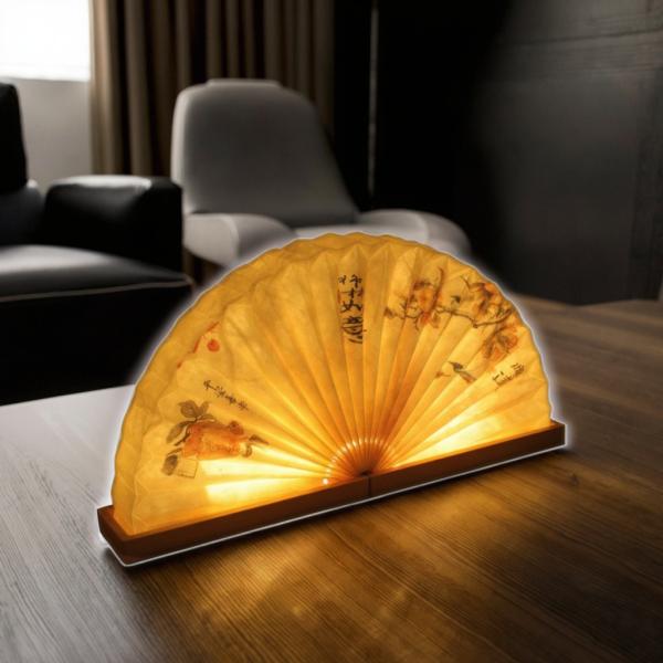 Quality Waterproof Dimming Crinkle Folding Paper Lamp Seamless for sale