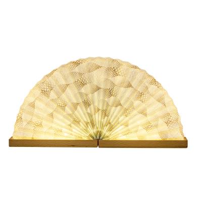 China Chinese Traditional Decorative Crinkle Folding Paper Lamp Waterproof LED Floor Standing for sale