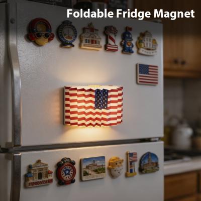 China Glowing Fridge Magnet Lamp LED Paper Light Digital Printing personalized for sale