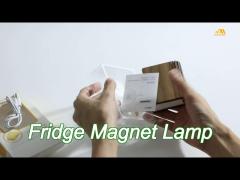 mini folding paper fridge magnet lamp origami light custom