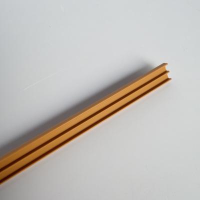 China PVC Double‑groove T‑shape Trim Strip, Furniture Inlay Molding for sale