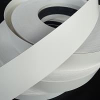 China Matte Solid White Wide PVC Edge Banding for sale