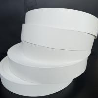 China Matte Solid White Wide PVC Edge Banding for sale
