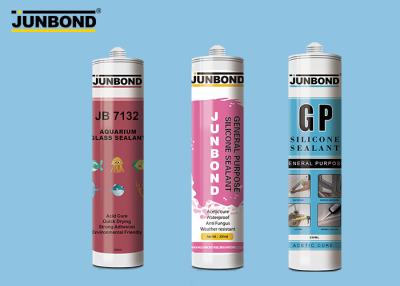 China Fast Cured Acetoxy Silicone Sealant Windows Acid Acetic General Purpose Silicone White for sale