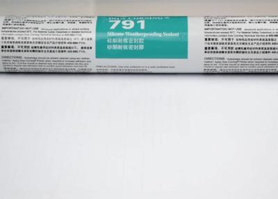 Cina 791 rendendo impermeabile una parte di sigillante di trattamento neutrale del silicone bianco per vetro in vendita