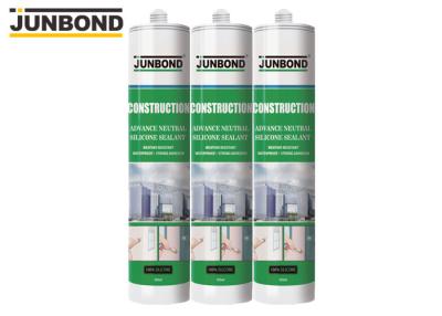 China Tempo que impermeabiliza o vedador neutro do silicone para a calafetagem de construção de vidro do telhado à venda