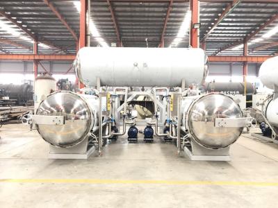 China Specializing in the production of stainless steel double pot parallel rotary retort sterilization autoclave for sale