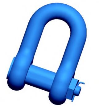 China Offshore Mooring Chain End Shackle 435-1409mm Size For Marine Project for sale