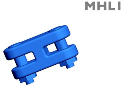 China Type H Joining Shackle MHL1 Mooring Shackles ABS Certificate for sale
