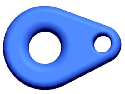 China Offshore Oblong Chafe Chain Plate 350mm Size Boat Chain Plate for sale
