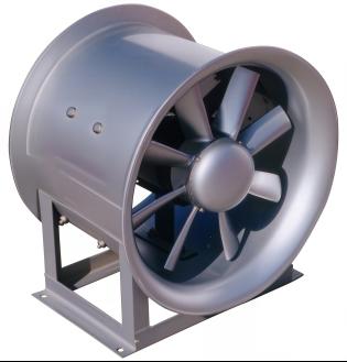 China Marine Low Noise Axial Fan With Aluminum Impeller 1800-27000m3/H Air Flow for sale