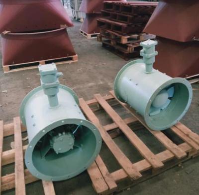 China Explosion Proof Marine Axial Fan 1200M³/H-140000M³/H Airflow for sale