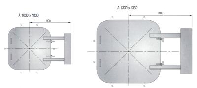 China TYPE A Weathertight Hatch Cover Single Sided Boat Hatch Lid CB/T3728-2011 for sale