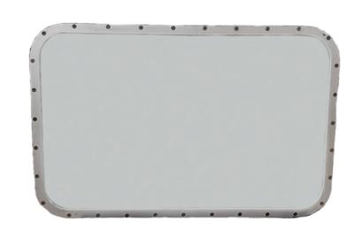 China Fixed Rectangular Marine Window Replacement For Wheel House for sale