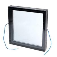 China Qigang Customized Surface Glass with Embedded Electric Heating Wires for Heating Function Hinge Included for sale