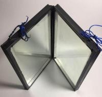 China Qigang Customized Surface Glass with Embedded Electric Heating Wires for Heating Function Hinge Included for sale