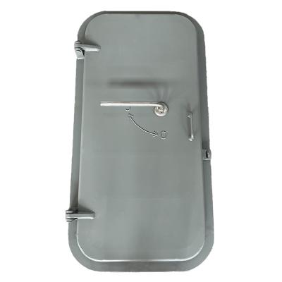 China Marine Fitting Steel Waterproof Fixed Fireproof Marine Door for Ship Boat Customizable Fire Door for sale