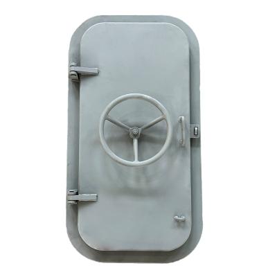 China Certified Marine Weathertight Watertight Steel Door with Hatch Cover for Ship Boat for sale