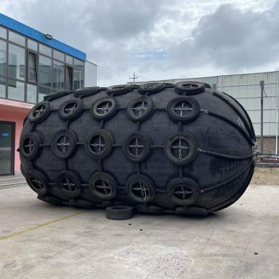 China Heavy Duty CCS Certified Yokohama Pneumatic Rubber Fender High Capacity Inflatable Floating Bumper for Vessel Protection for sale