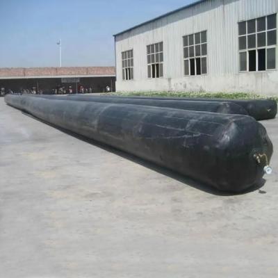 China Quick-Inflation Durable Natural Rubber Black 0.8-3.0m Marine Salvage Airbags High-Pressure Valves Emergency Ship Lifting Boat for sale