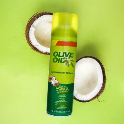 Cina Spray per capelli ricci con olio di oliva e olio di cocco in vendita