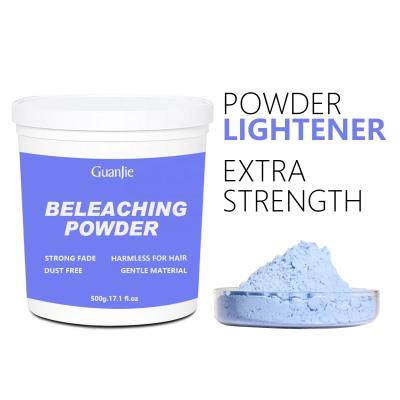 China Lightening Hair Blonder Powder Blue Hair Dye Bleach Powder Permanent Form Cream for sale