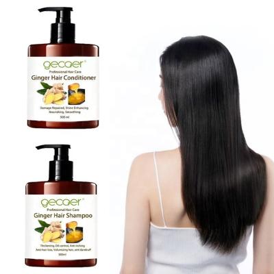 China Revive Your Hair Shampoo Natural Orgânico de Gengibre e Conditioner Set para Anti-Perda de Cabelo à venda