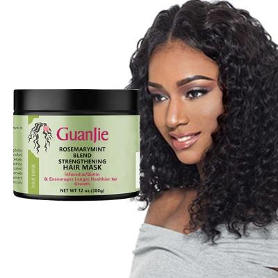 China Rótulo privado Vegano Crescimento do cabelo Rosemary Reparação de cabelo Máscara com ingredientes orgânicos à venda