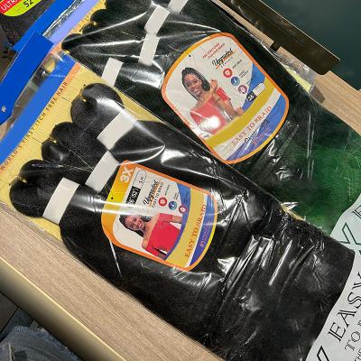 China Synthetische haarverlenging Jumbo Afrikaanse vlechten vlechtcompressie Pre Stretched Te koop