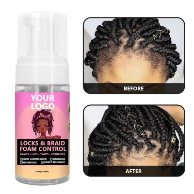 Cina Mousse personalizzato per le trecce per controllare il frizz e definire le trecce sulle donne nere in vendita