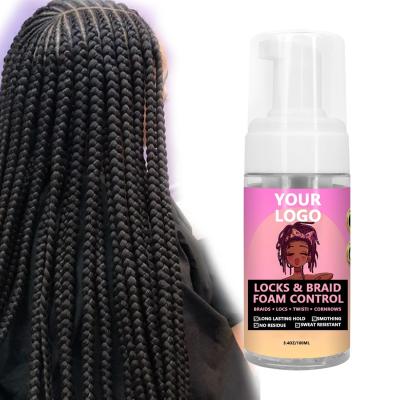 Cina Mousse personalizzato per le trecce per controllare il frizz e definire le trecce sulle donne nere in vendita