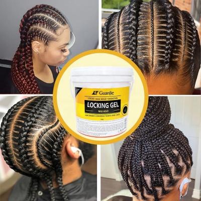 China Extreme Hold High Shine Edge Control Gel voor vlechten Twist Locs 64oz glad en sloten Te koop