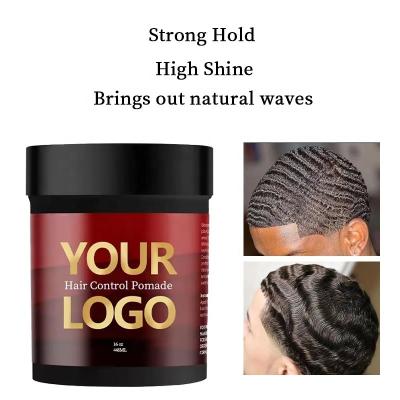 Cina Confezione personalizzabile per capelli con cera extra-firme pomata per uomini pomata a onde in vendita