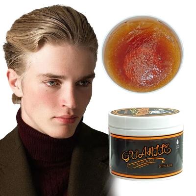 Cina Organic Strong Hold Hair Gel Pomata Per Uomini Trasparente personalizzare adatto per i capelli in vendita