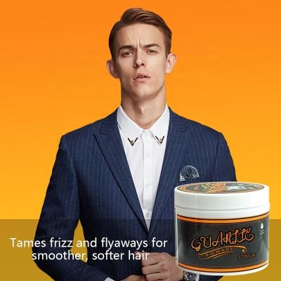 Cina Strong Hold Hair Edge Control Pomade Wax per Uomini Extra Hold e Glossy Styling Supplement in vendita