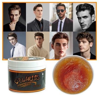 Cina Accettabile personalizzazione Brilla forte Tenuta capelli ricci Pomata per lo styling professionale in vendita