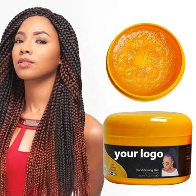 中国 ユニセックスヘアスタイリングジェル 4oz ブラインドヘアのためのシェイーンジャムヘアジェル 強い握りエッジ制御 販売のため