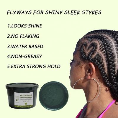 China Nette vlecht gloeiende rand gel voor vrouw styling effect glanzend/glansend haar type krullend haar Te koop