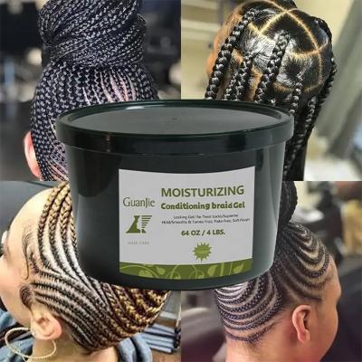 Cina Strong Hold African Hair Styling Braid Gel 64 oz per condizionamento e textura in vendita
