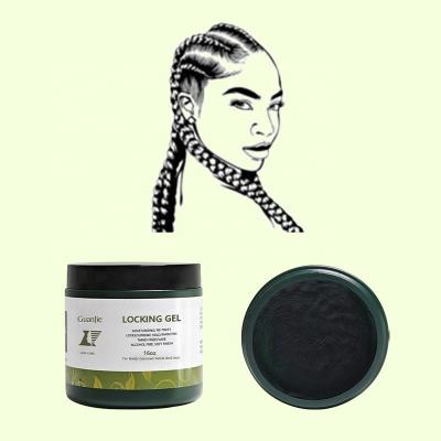 China Estilo de cabelo encaracolado Custom Edge Control Hold Loc Gel para marca privada Gloss Shine Wax à venda