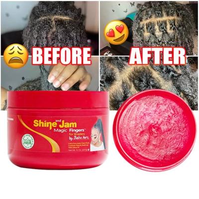 China Neat Braid Conditioning Shining Custom Edge Control Private Label Red Shine Jam Gel for sale