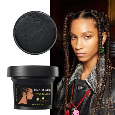 Cina Unisex Private Label All Day Lock Strong Hold Gel per trecce Custom Shining Conditioning in vendita