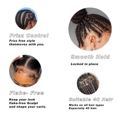 Cina Unisex Private Label All Day Lock Strong Hold Gel per trecce Custom Shining Conditioning in vendita