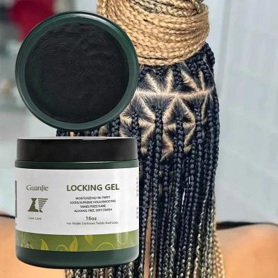 Cina Gel di condizionamento per trecce pulito 16 oz senza residui Tenuta estrema e lucentezza pura per le trecce in vendita