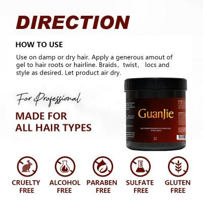 Cina Non residui Conditioning Gel Tread Extreme Tenere 16 once per salone Tames Frizz e bordi in vendita