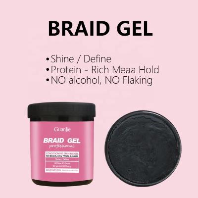 Cina Gel organico forte per le trecce unisex in vendita